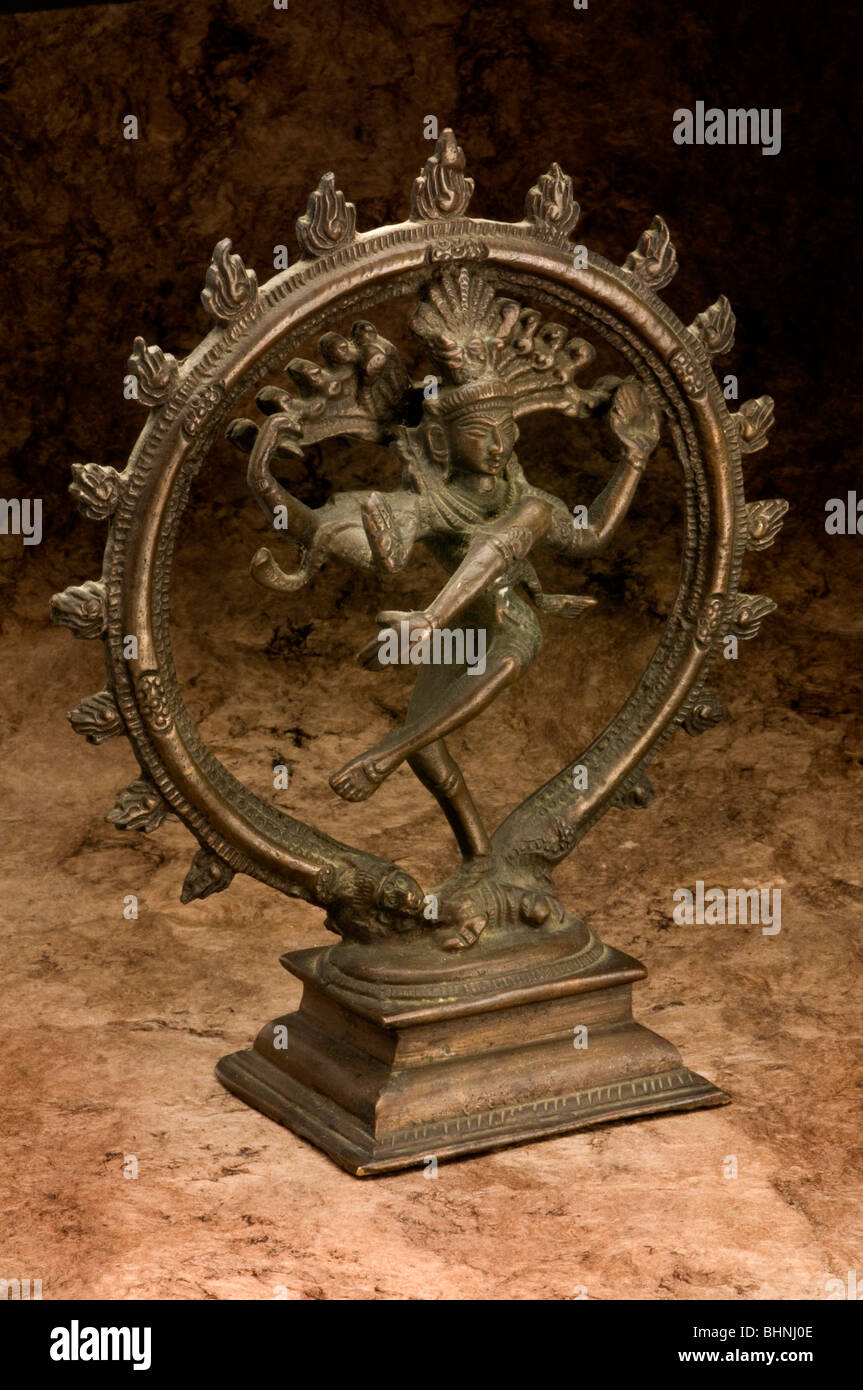 A statue of the hindu god shiva as nataraja hi-res stock photography ...