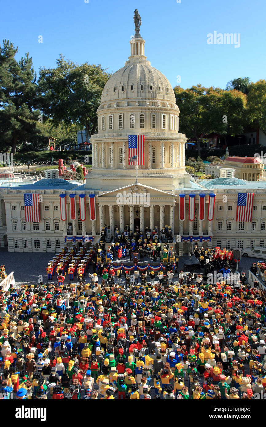 BARACK OBAMA LEGO 56TH U.S. PRESIDENTIAL INAUGURATION OF BARACK OBAMA ...