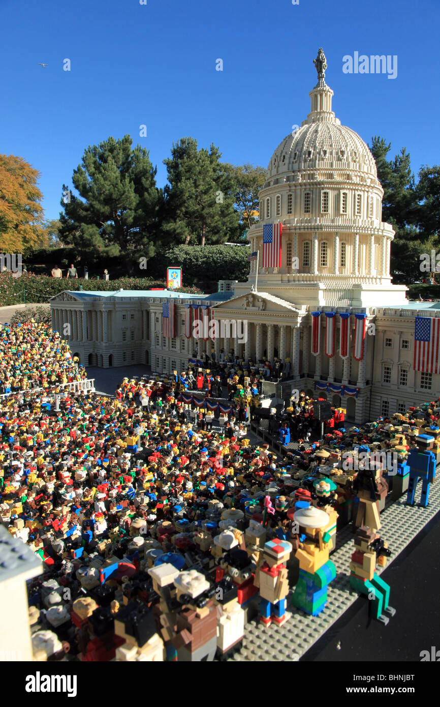 BARACK OBAMA LEGO 56TH U.S. PRESIDENTIAL INAUGURATION OF BARACK OBAMA ...