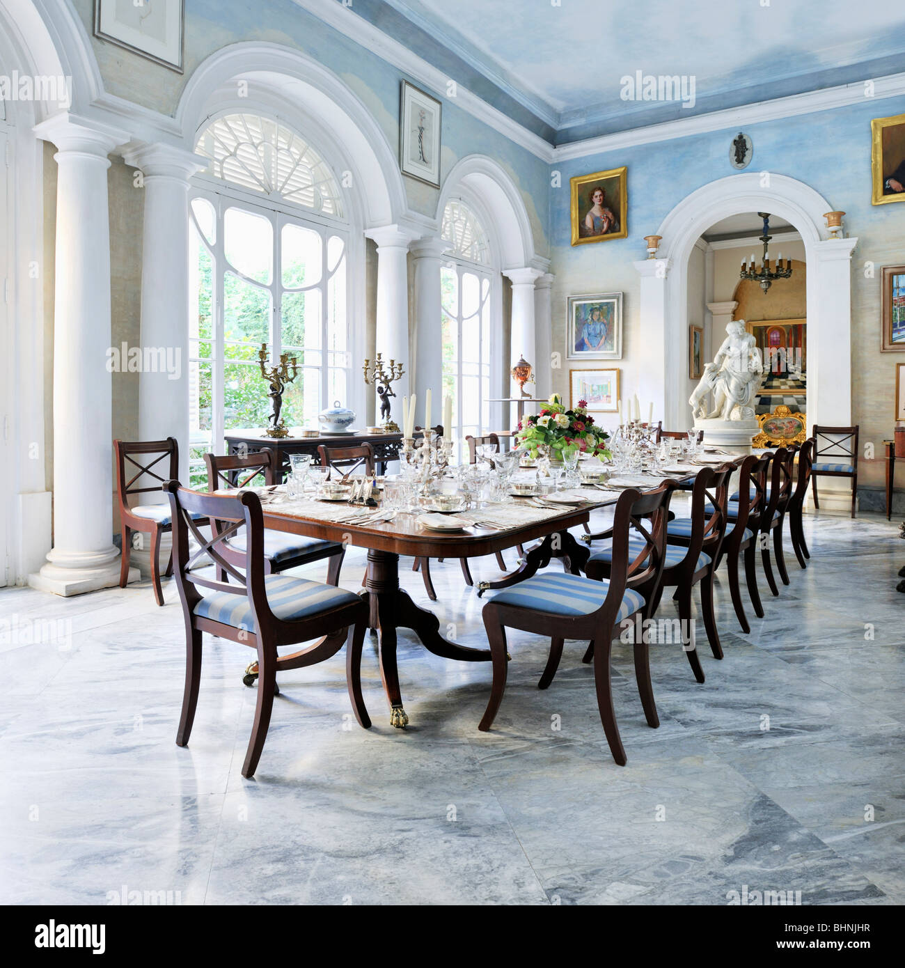 Casa rocca piccola malta dining room hi-res stock photography and ...