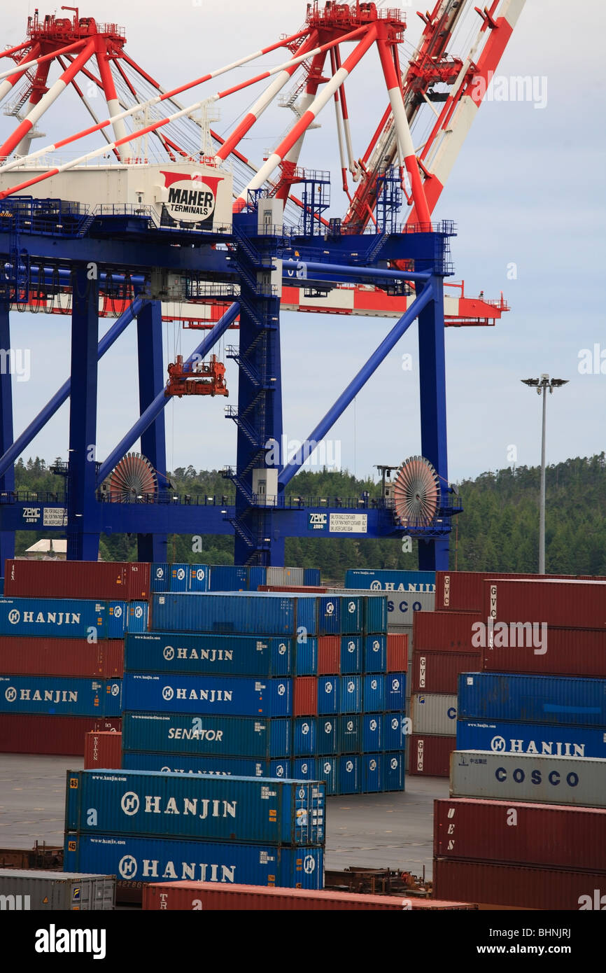 Terminal intermodal hi-res stock photography and images - Alamy