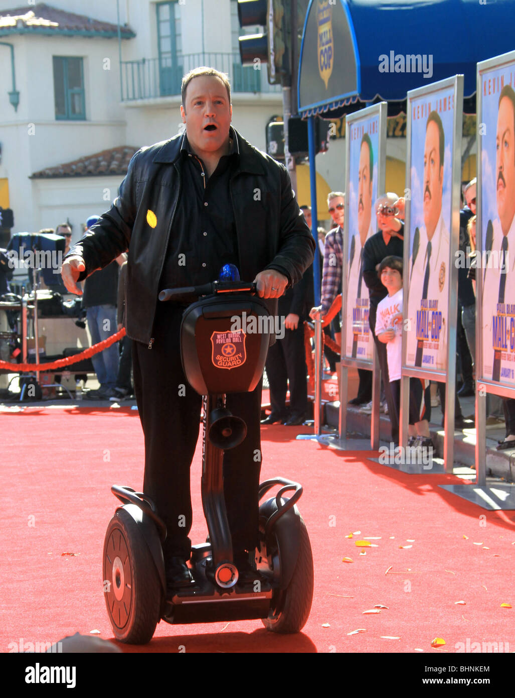 KEVIN JAMES PAUL BLART: MALL COP FILM PREMIERE LOS ANGELES CA USA 10 ...