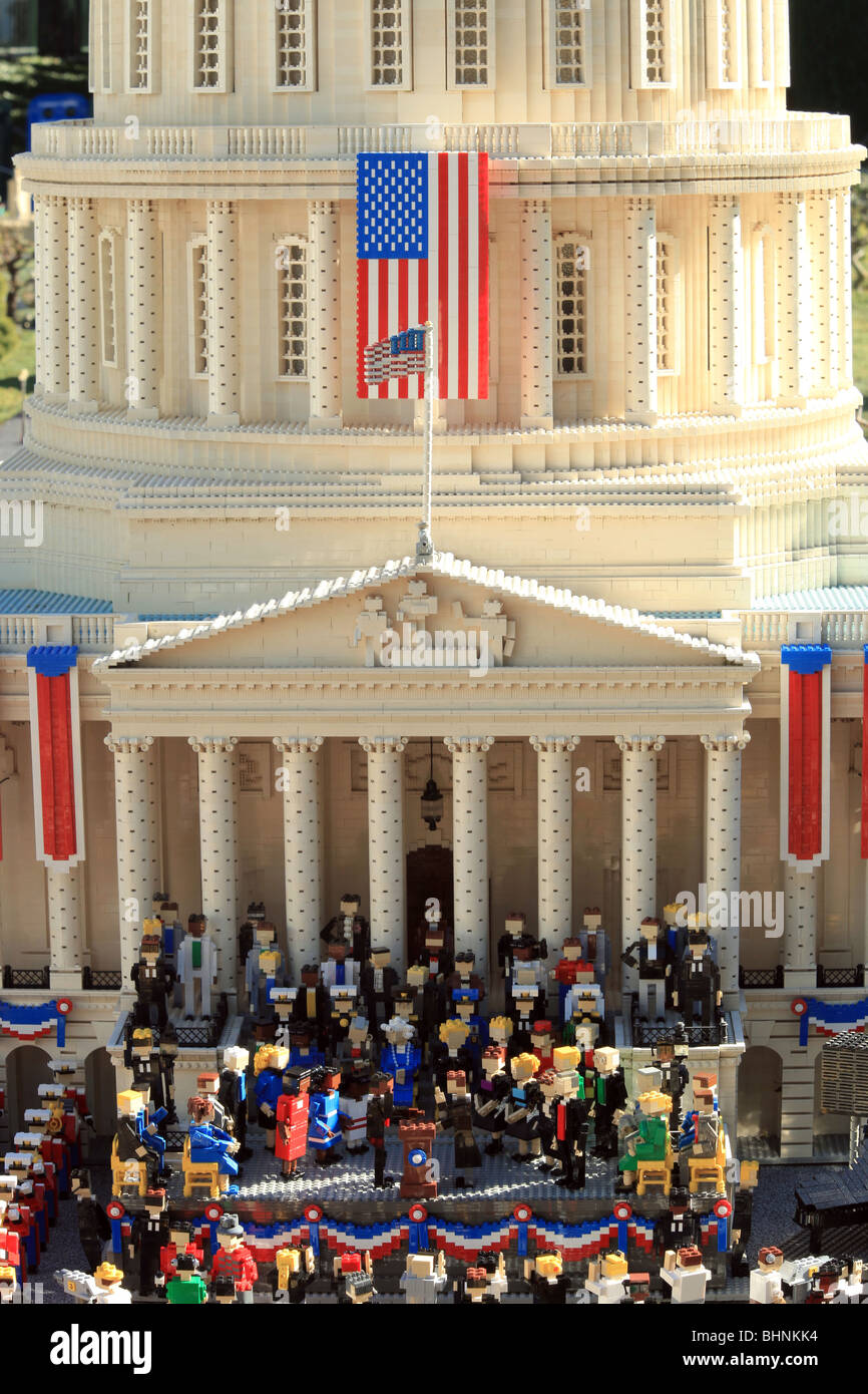 BARACK OBAMA LEGO 56TH U.S. PRESIDENTIAL INAUGURATION OF BARACK OBAMA ...