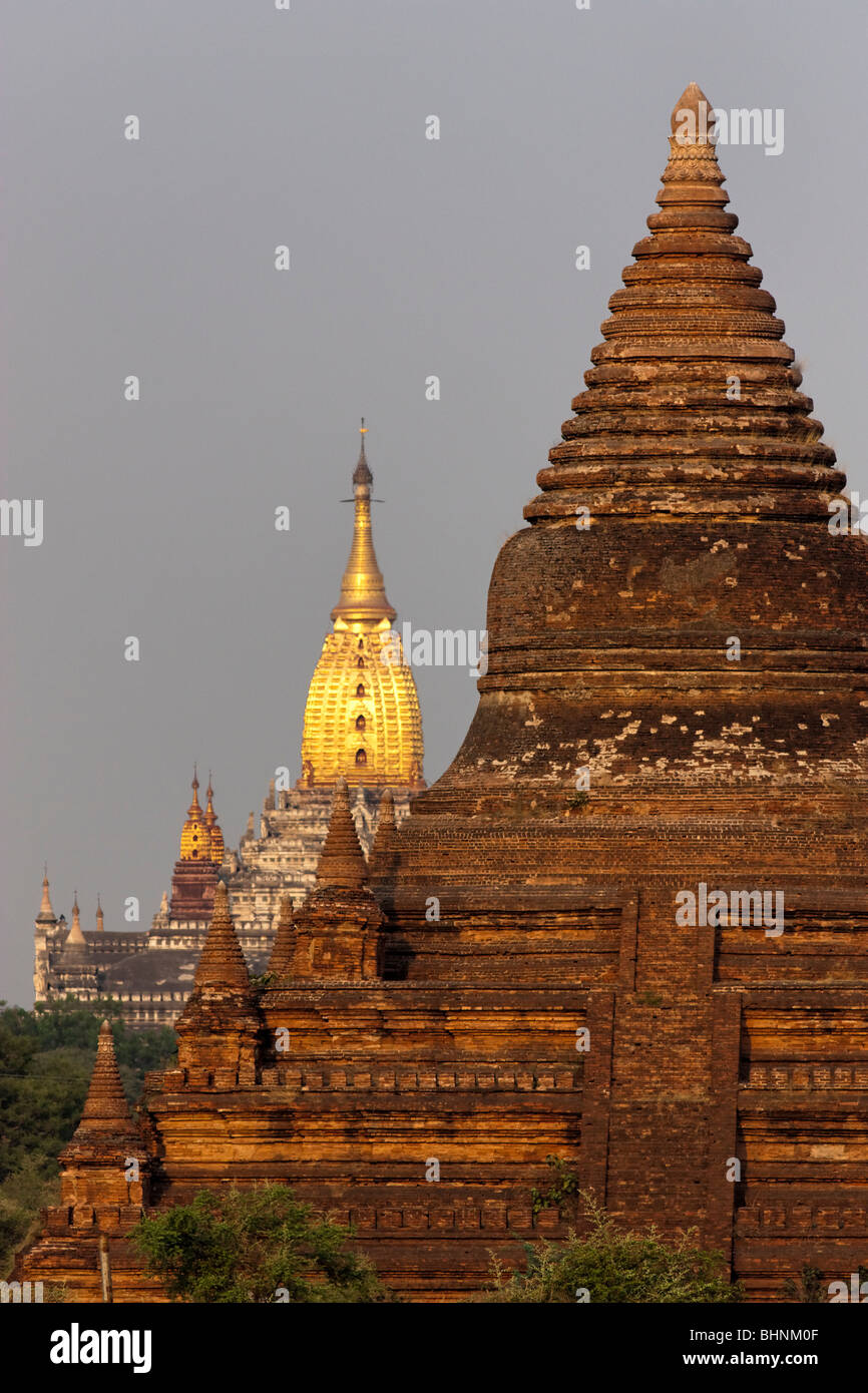 Ancient temples and ruins at Bagan in Myanmar Stock Photo - Alamy