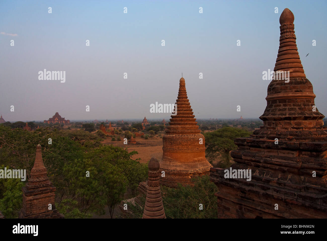 Ancient temples and ruins at Bagan in Myanmar Stock Photo - Alamy