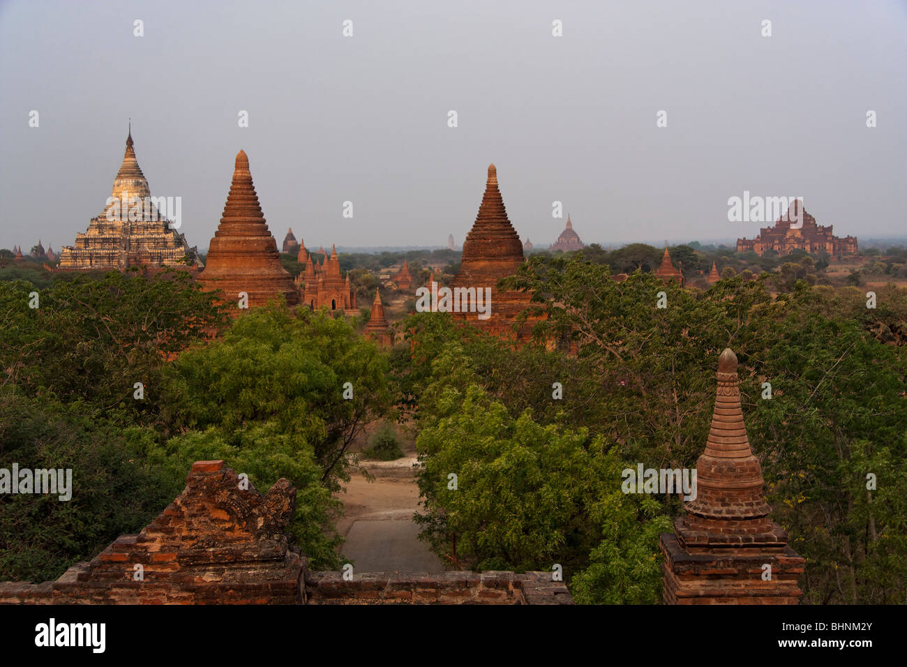 Ancient temples and ruins at Bagan in Myanmar Stock Photo - Alamy