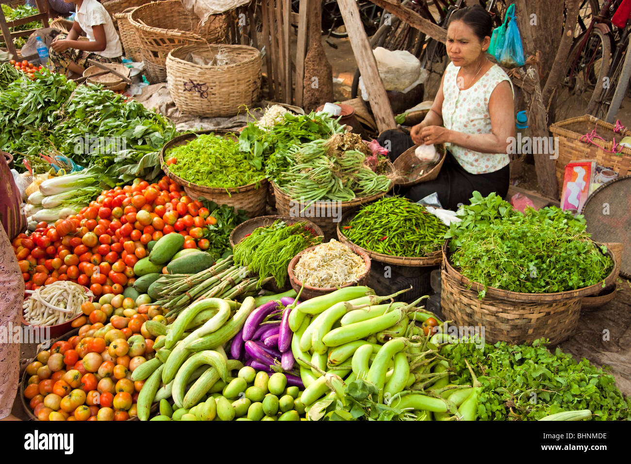 Vegetables In Myanmar High Resolution Stock Photography and Images - Alamy