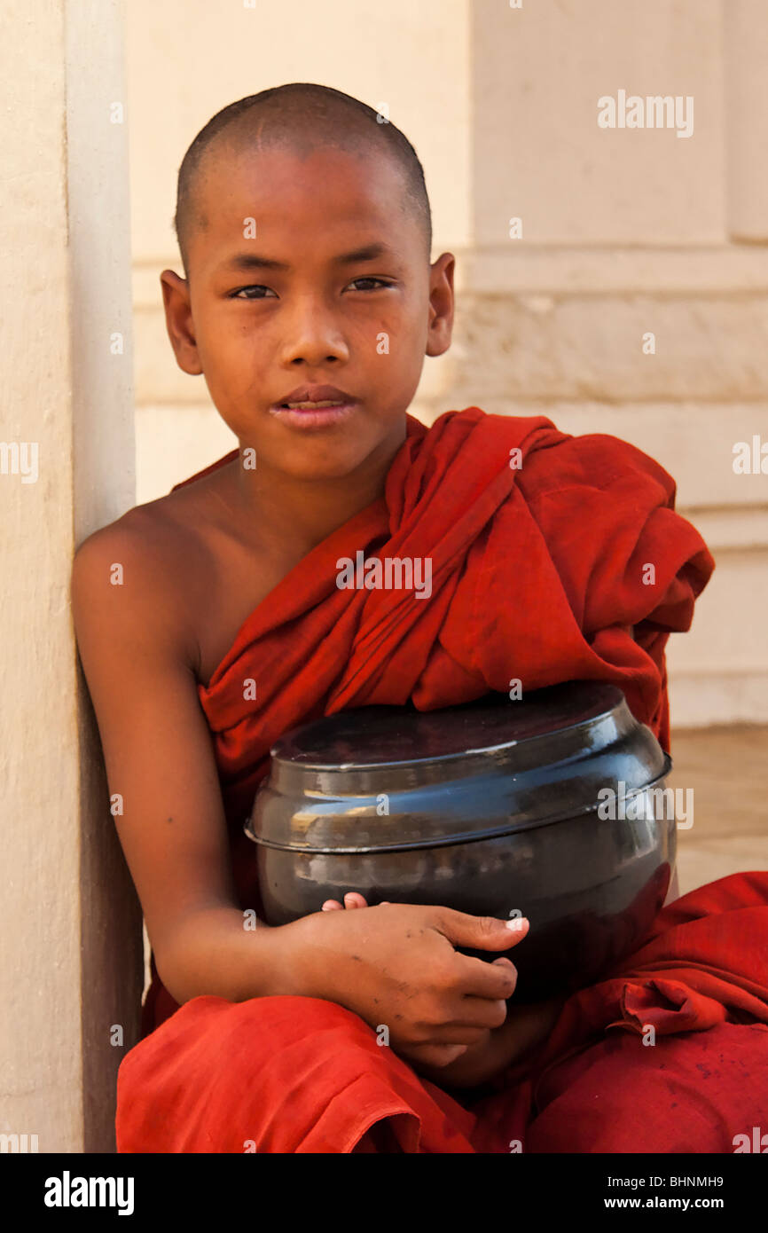 Monk carrying child hi-res stock photography and images - Alamy