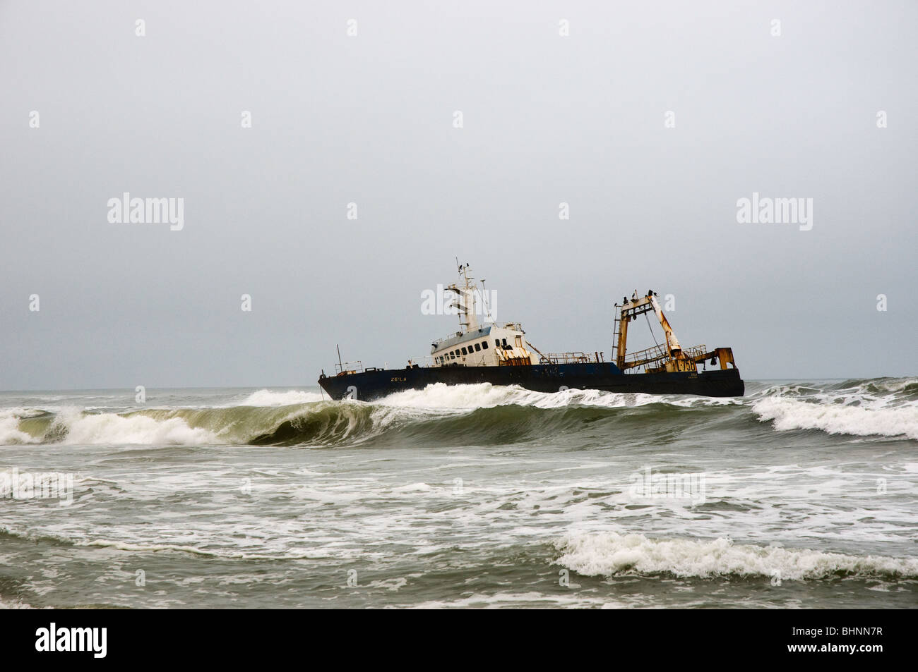 The Zeila got stranded on 25 August 2008 near "Die Walle", a popular ...