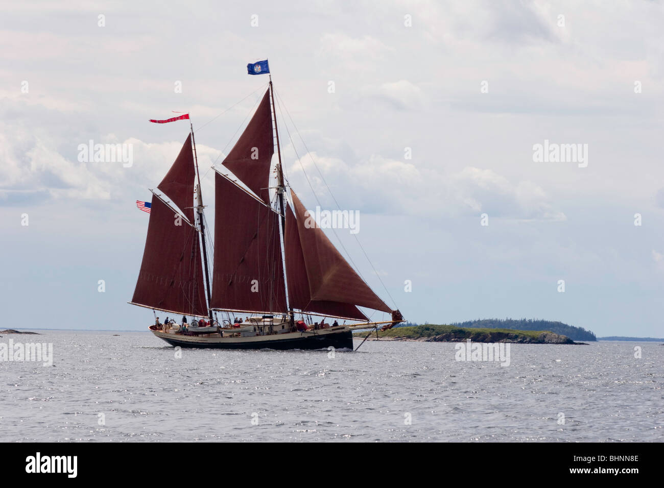 Penobscot bay windjammer hi-res stock photography and images - Alamy