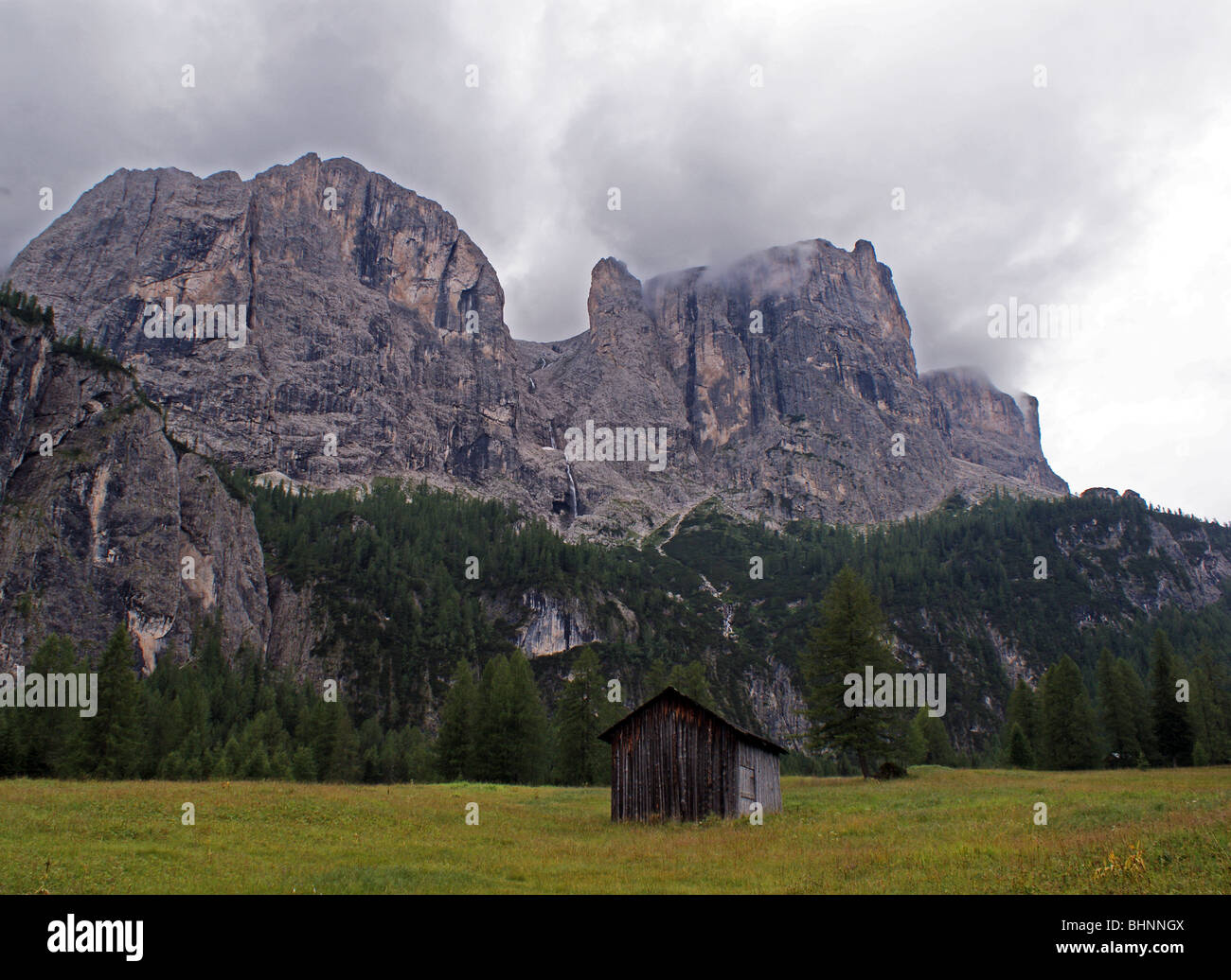 landscape - waterfalls of Pisciadù - Colfosco - Kolfuschg (BZ) - Italy ...