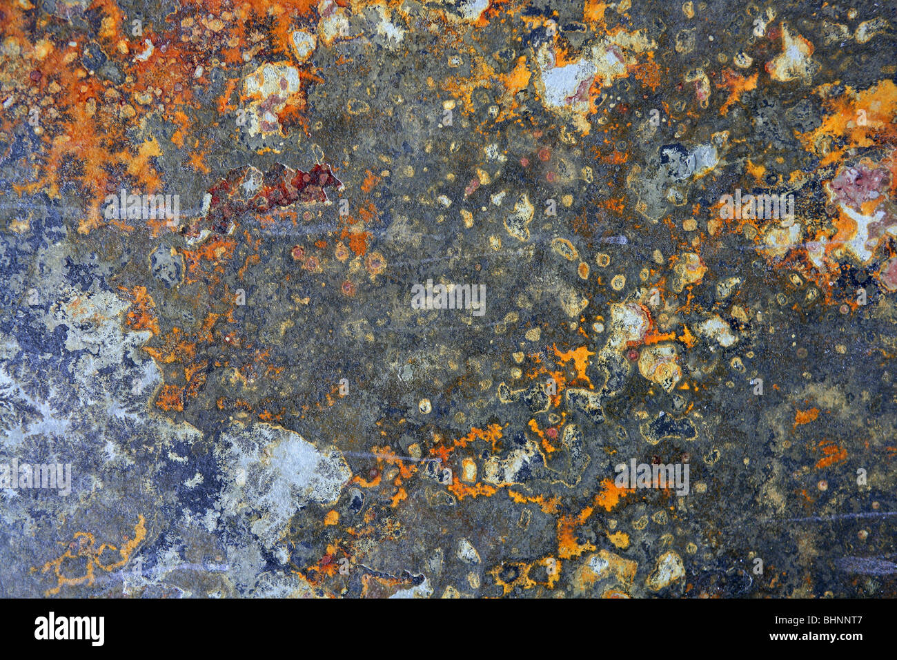 Slate stone background texture rusty orange and gray Stock Photo - Alamy