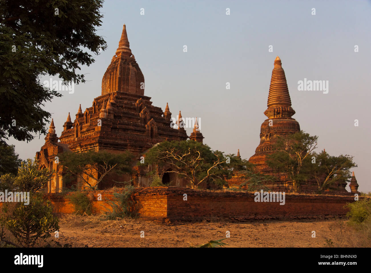 Ancient temples and ruins at Bagan in Myanmar Stock Photo - Alamy
