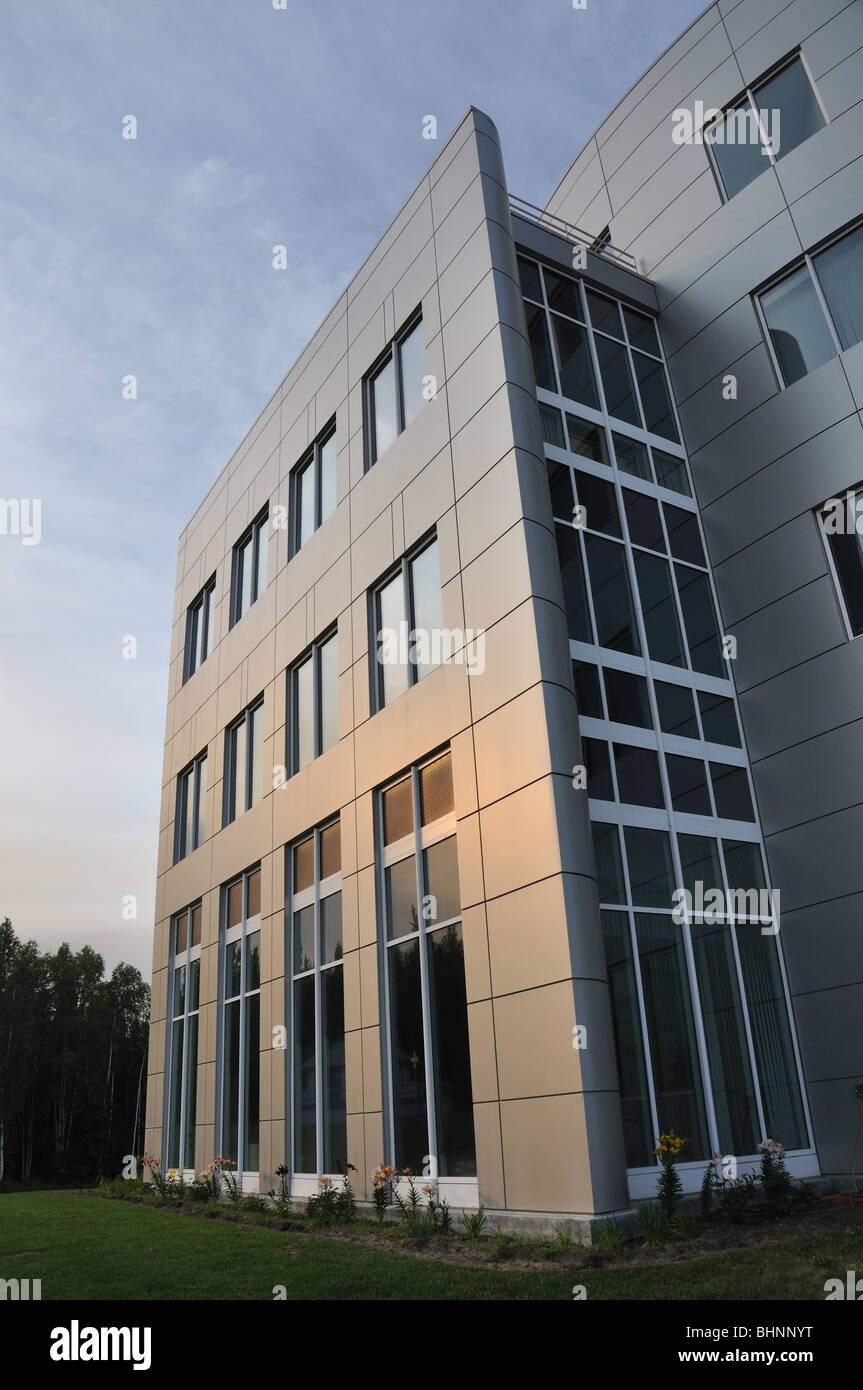 Research Building at University Stock Photo - Alamy