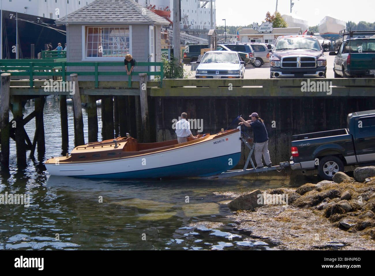 Launching speed boat hi-res stock photography and images - Alamy