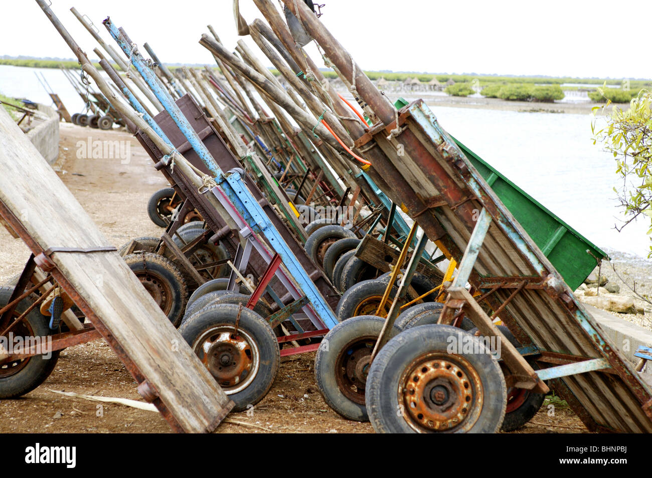 Joal Fadiouth in Africa Senegal shell island all floor made of clam ...