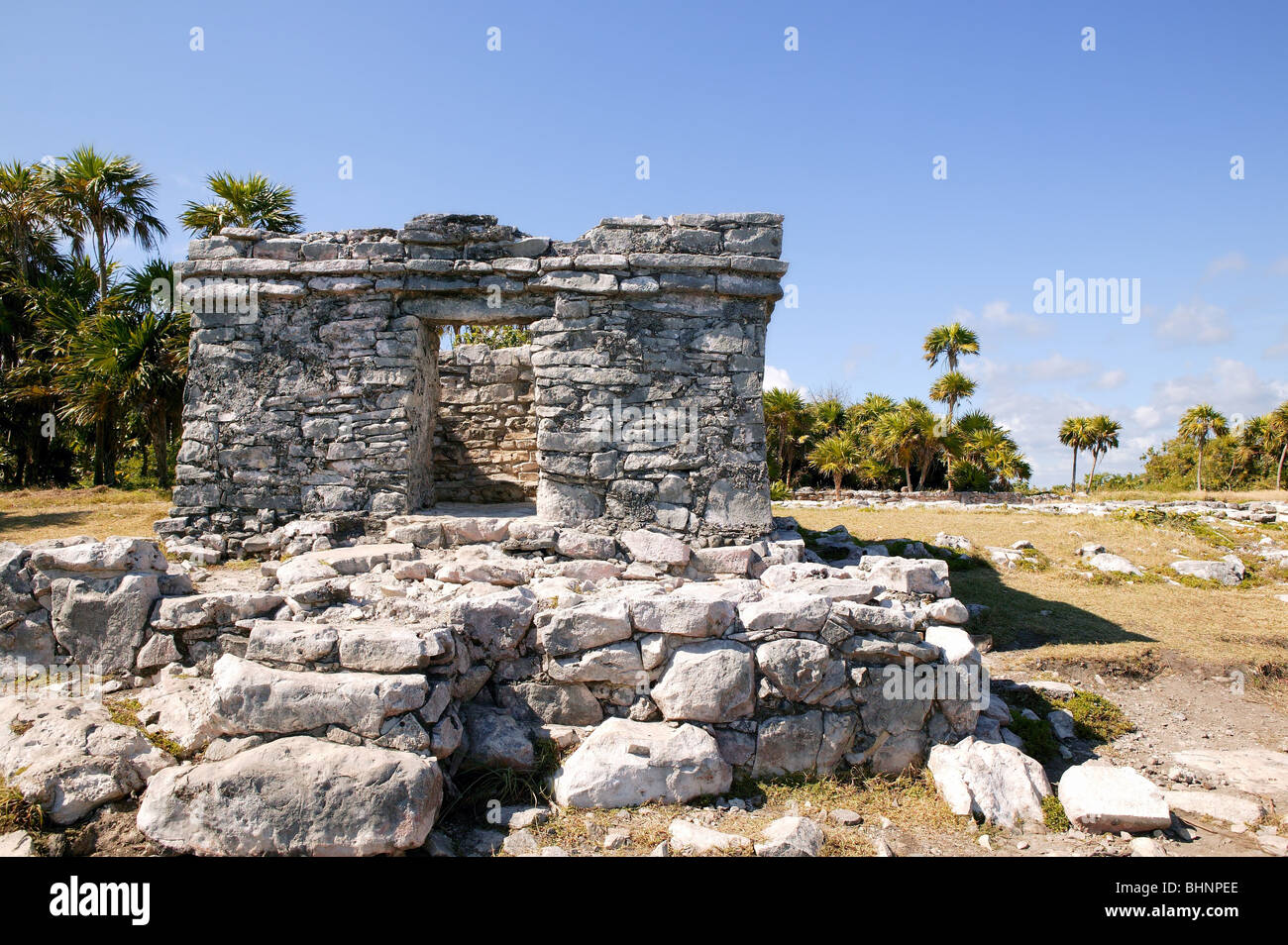 Mayan ruins at Tulum Mexico monuments Riviera Maya Stock Photo - Alamy