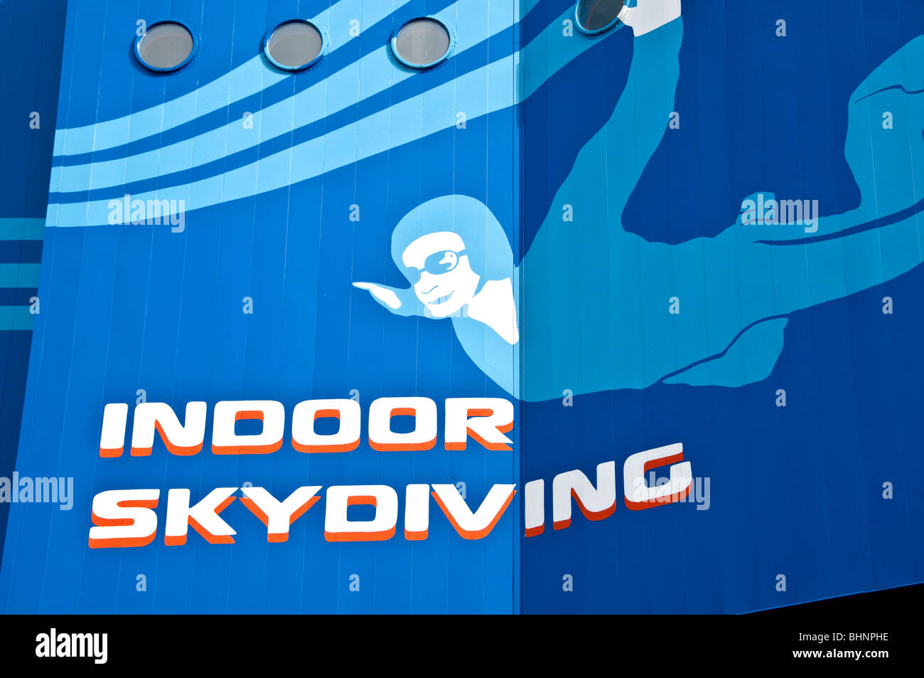 Skyventure Orlando indoor sky diving sign I-Drive International Drive ...