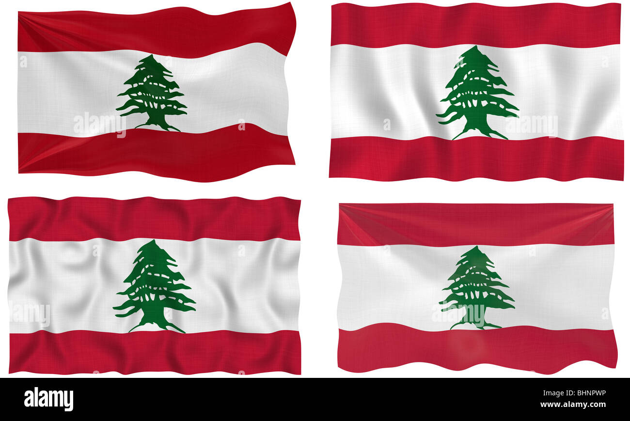 Great Image of the Flag of Lebanon Stock Photo - Alamy