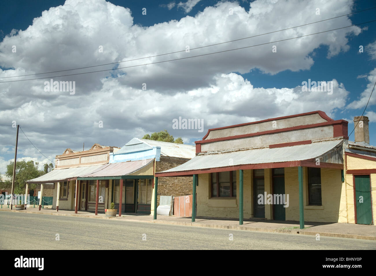 Main street of Terowie in South Australia's Mid North region Stock ...