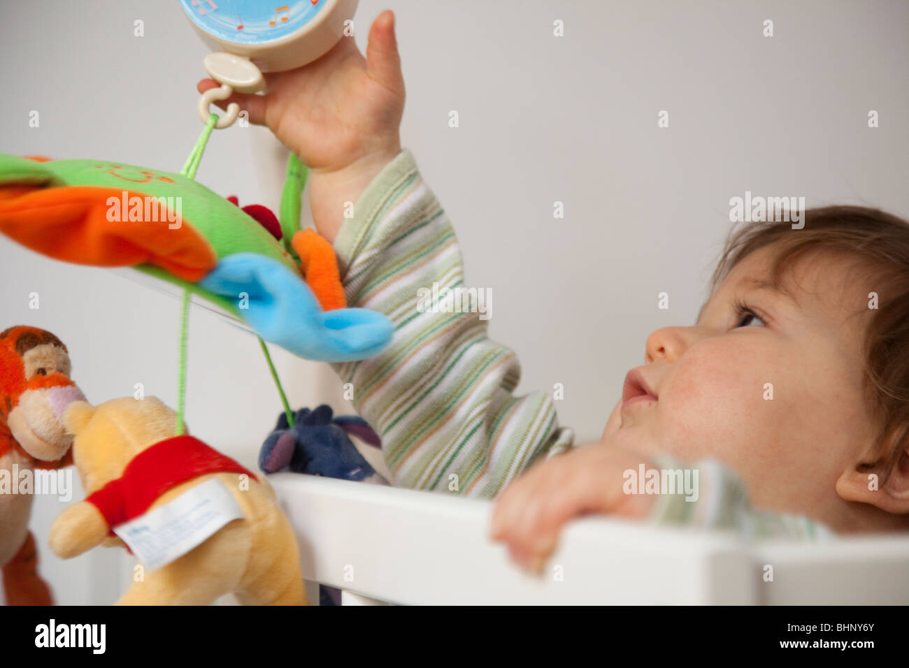 Baby cot child hi-res stock photography and images - Alamy