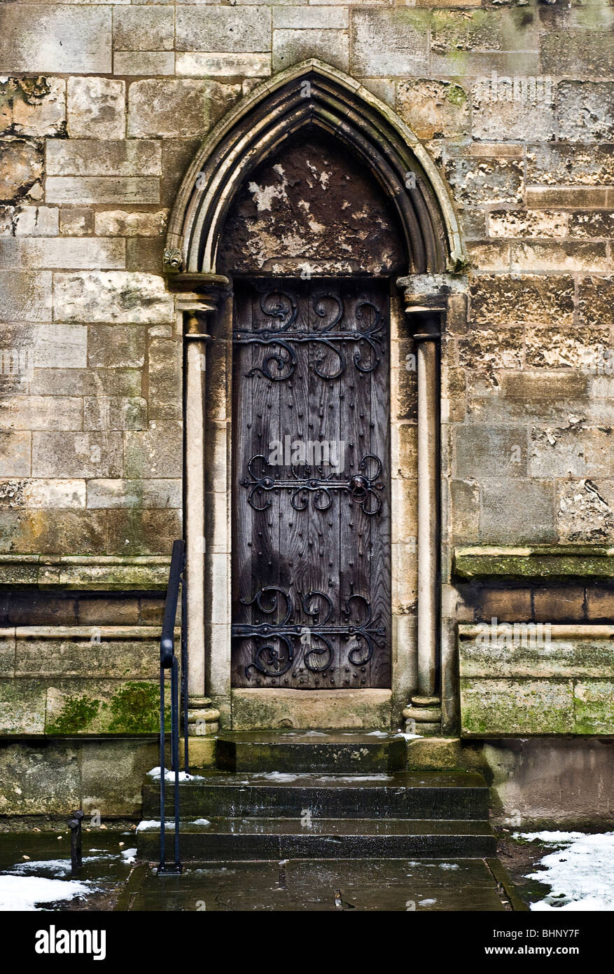 Gothic doorway door arch arched medieval stone arc entrance hi-res ...