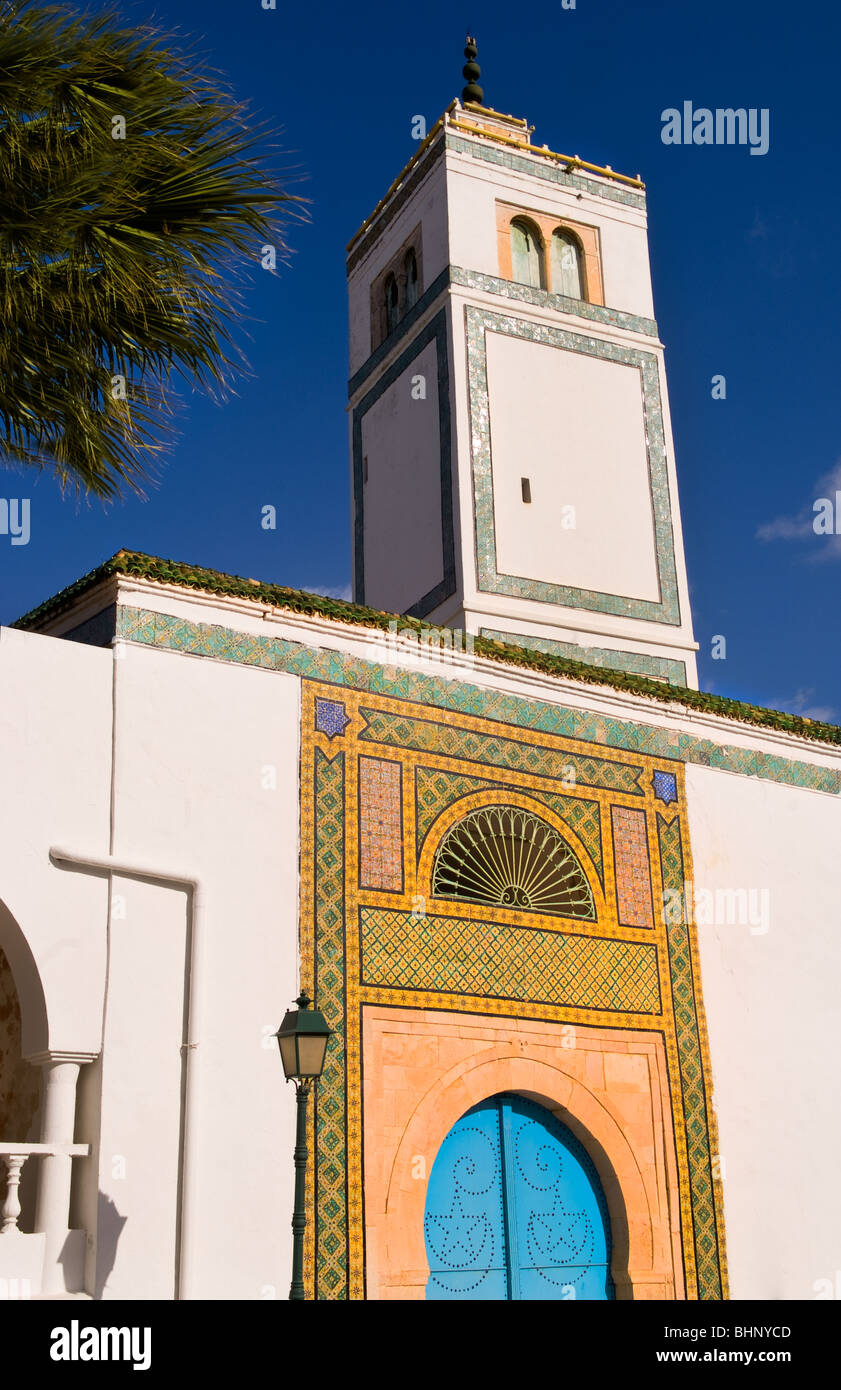 Beautiful blue door in Mosque in Tunis Tunisia in Northern Africa Stock ...