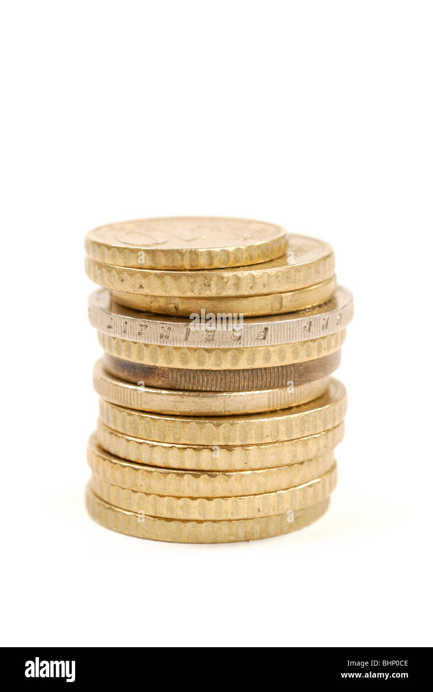 Cents euro coins close hi-res stock photography and images - Alamy