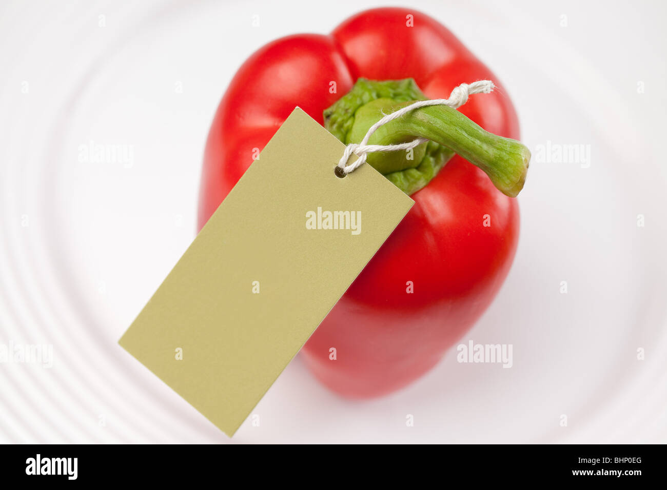 Red pepper label hi-res stock photography and images - Alamy