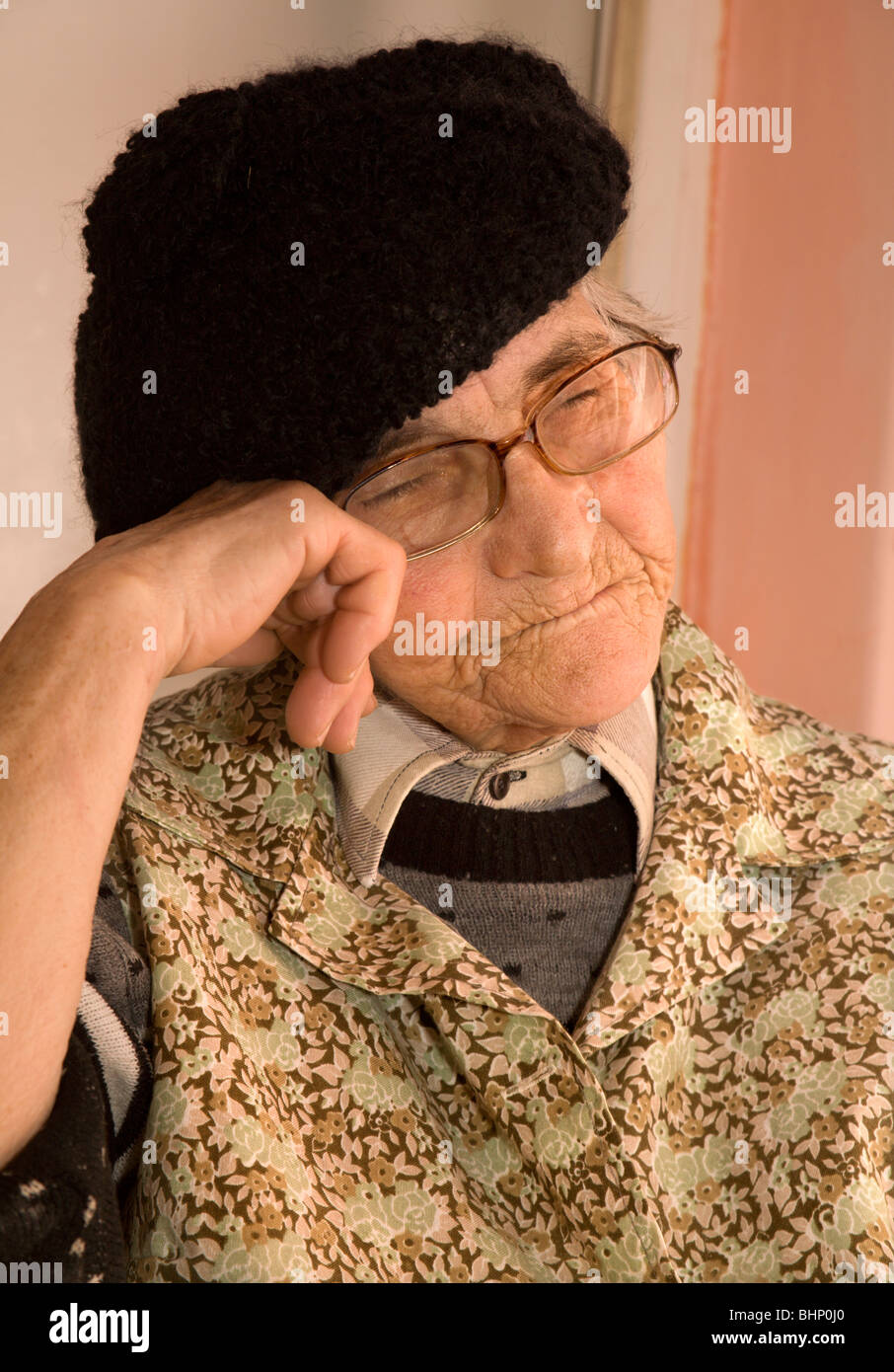 portrait of old woman Stock Photo - Alamy
