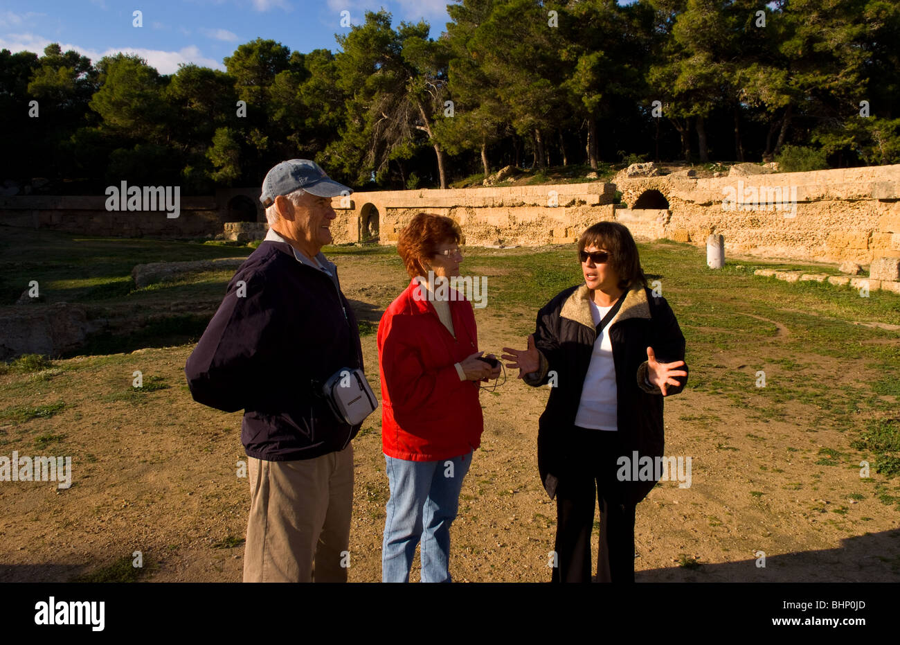 Carthage amphitheater ruins hi-res stock photography and images - Alamy
