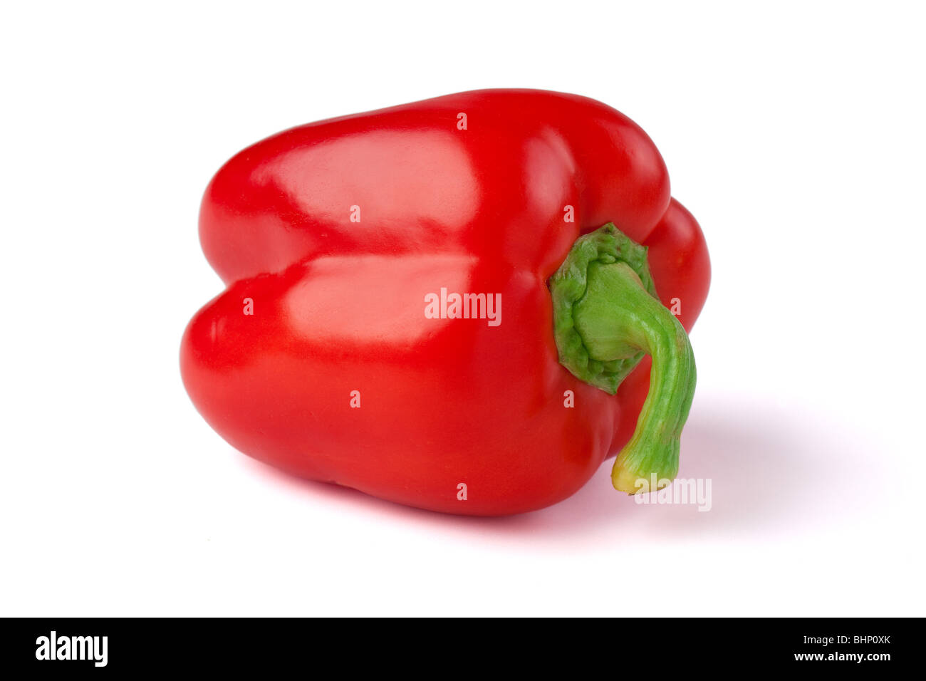 red pepper isolated on white background Stock Photo - Alamy