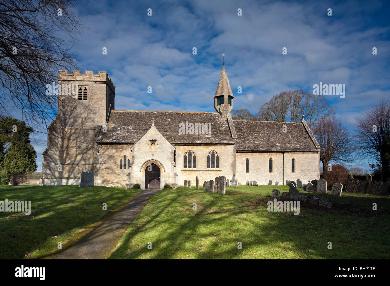 The 12th centuary Norman St Mary's Church on the banks of the River ...