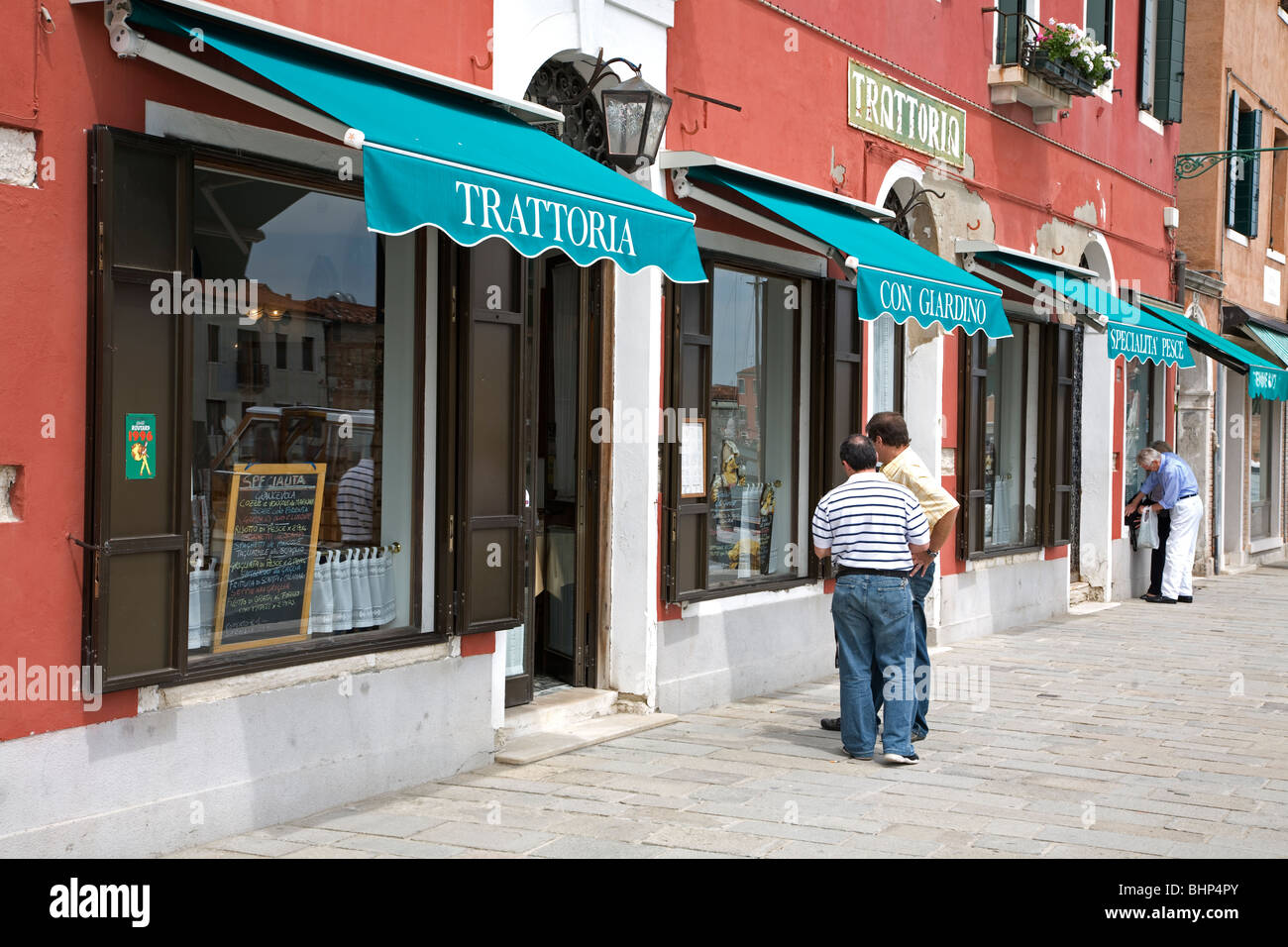 Murano restaurant murano island venice hi-res stock photography and ...