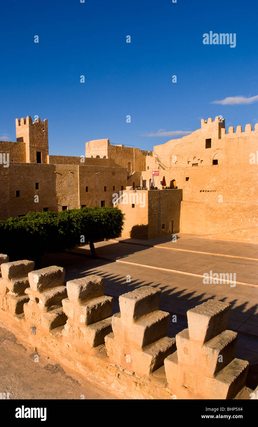 Famous Ribat fort in the 700 AD monastery in Sousse area Monastir ...
