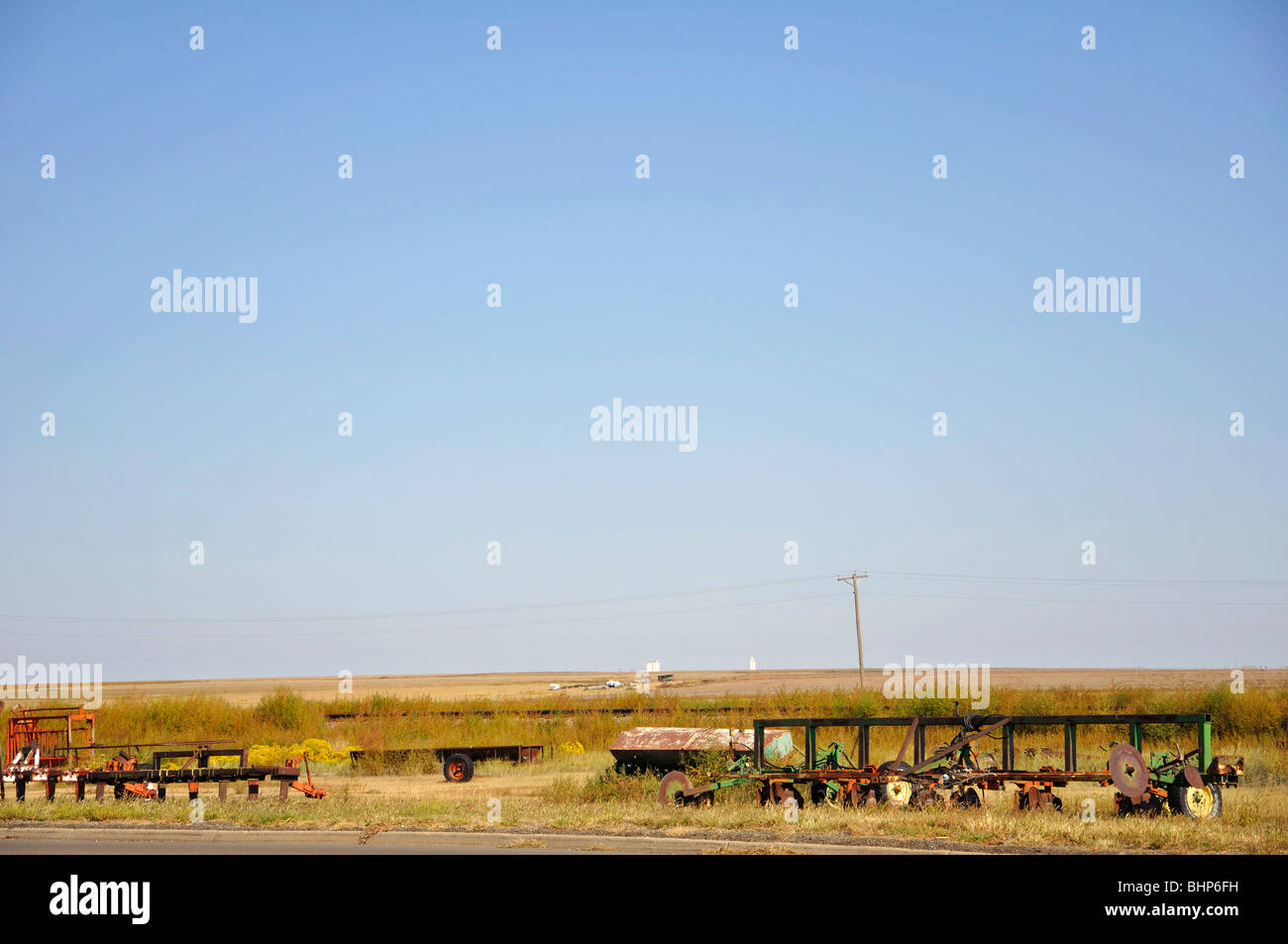 Ranch on Texas high plains Stock Photo - Alamy