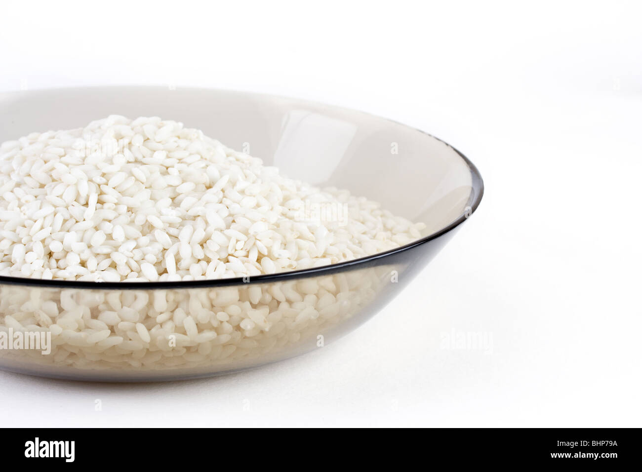 Rice isolated on white background Stock Photo - Alamy