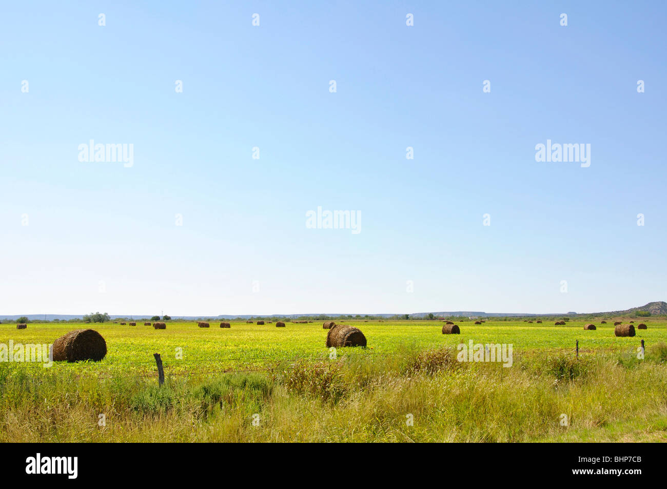 Ranch on Texas high plains Stock Photo - Alamy