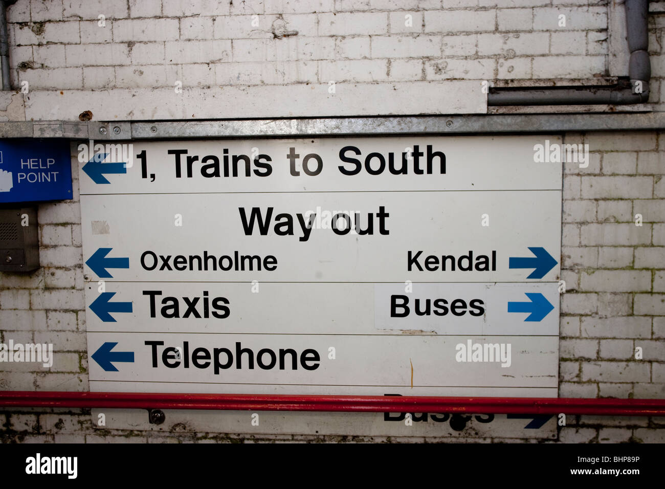 Oxenholme The Lake District Railway Station Stock Photo - Alamy