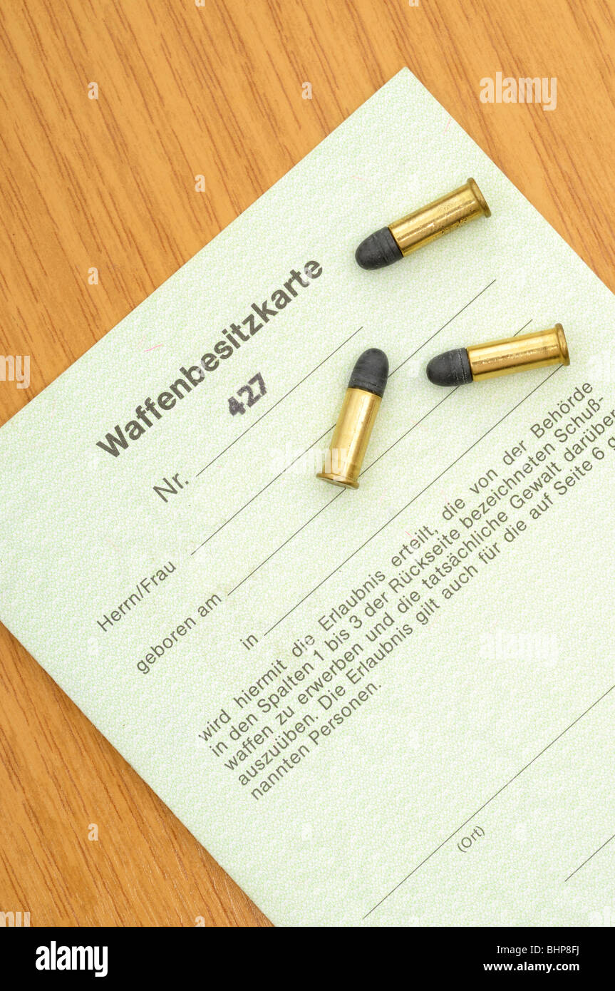 Firearms Licence High Resolution Stock Photography and Images - Alamy