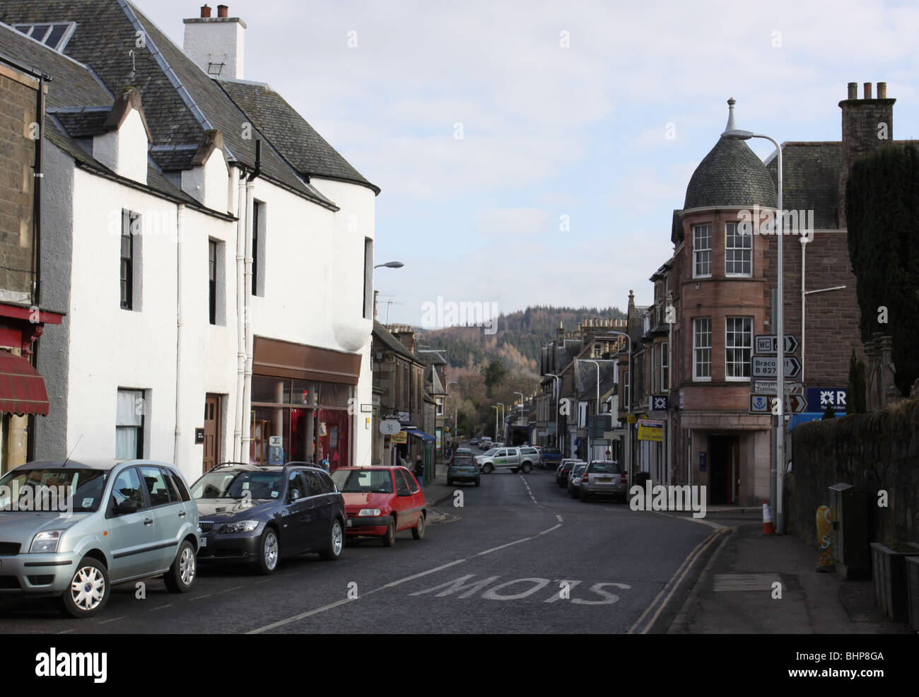 Comrie street hi-res stock photography and images - Alamy