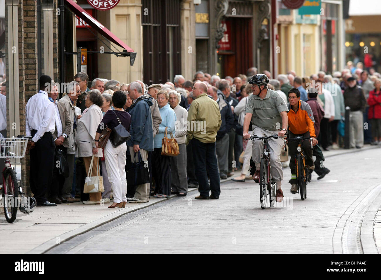 Northern rock bank collapse hi-res stock photography and images - Alamy