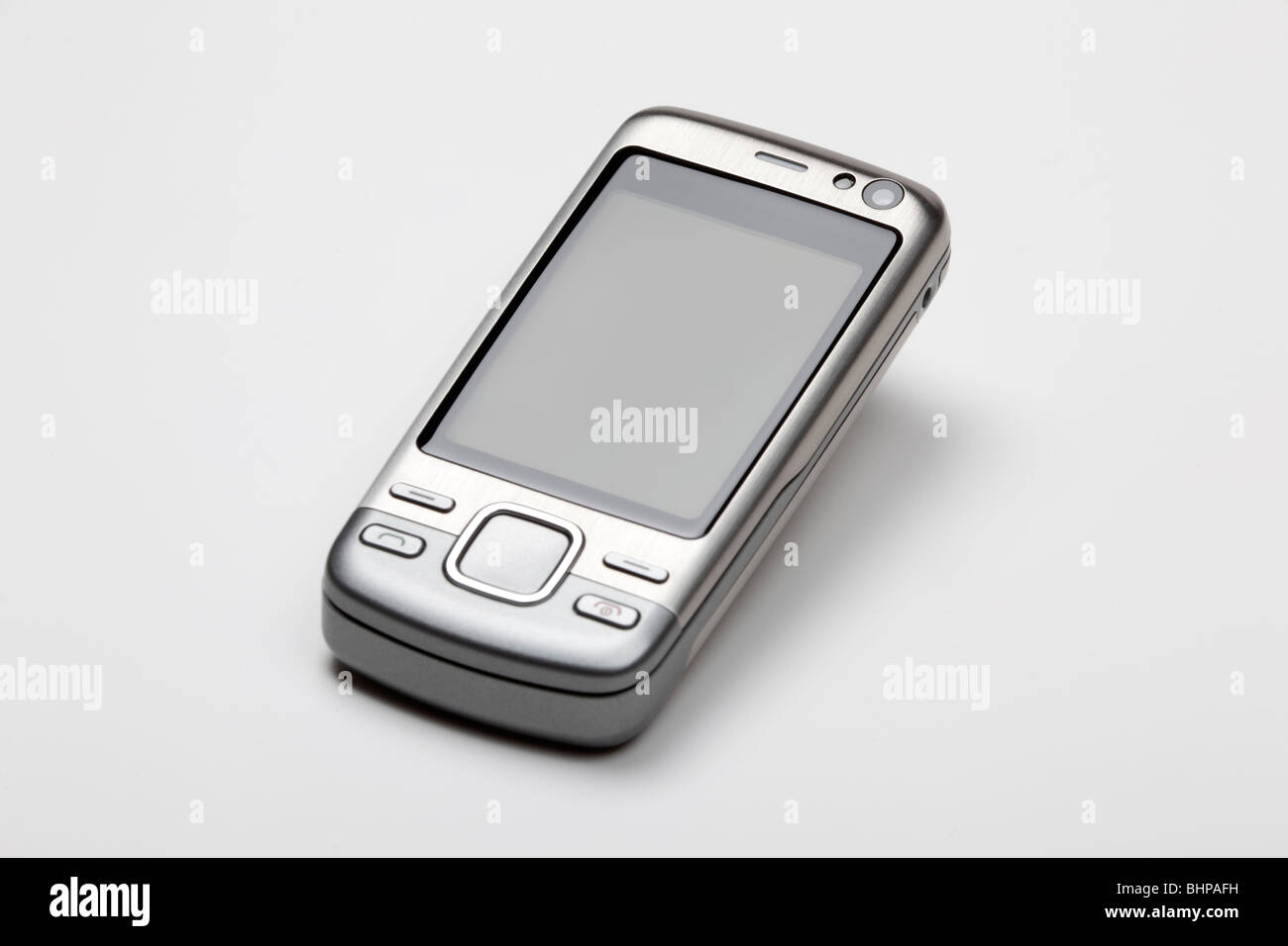 Silver cell phone hi-res stock photography and images - Alamy