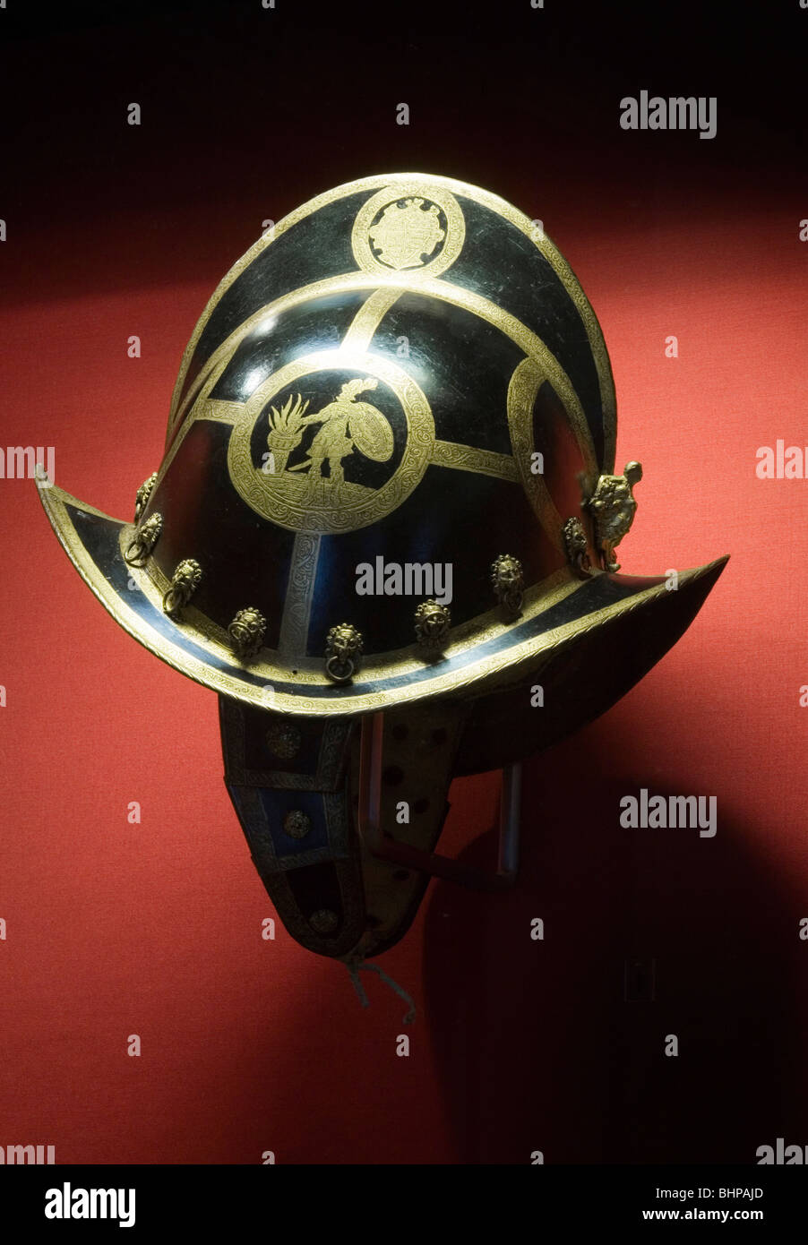 Spanish Conqueror helmet Stock Photo - Alamy