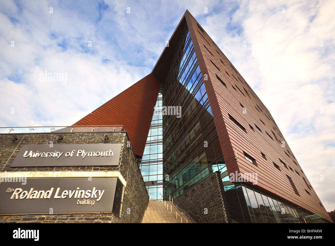 Plymouth University's Roland Levinsky building Stock Photo - Alamy