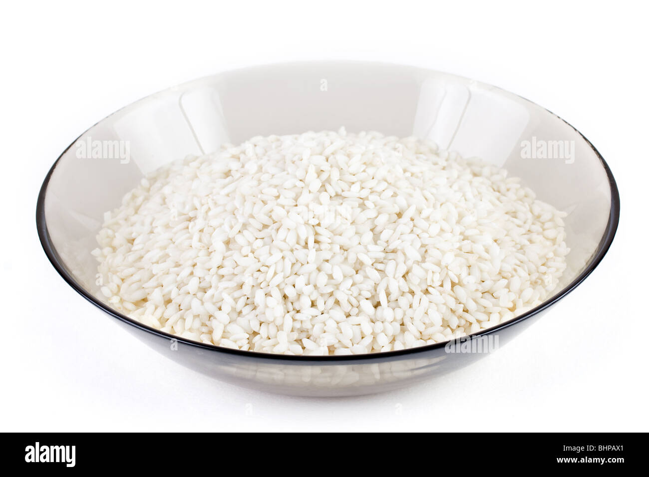 Rice isolated on white background Stock Photo - Alamy