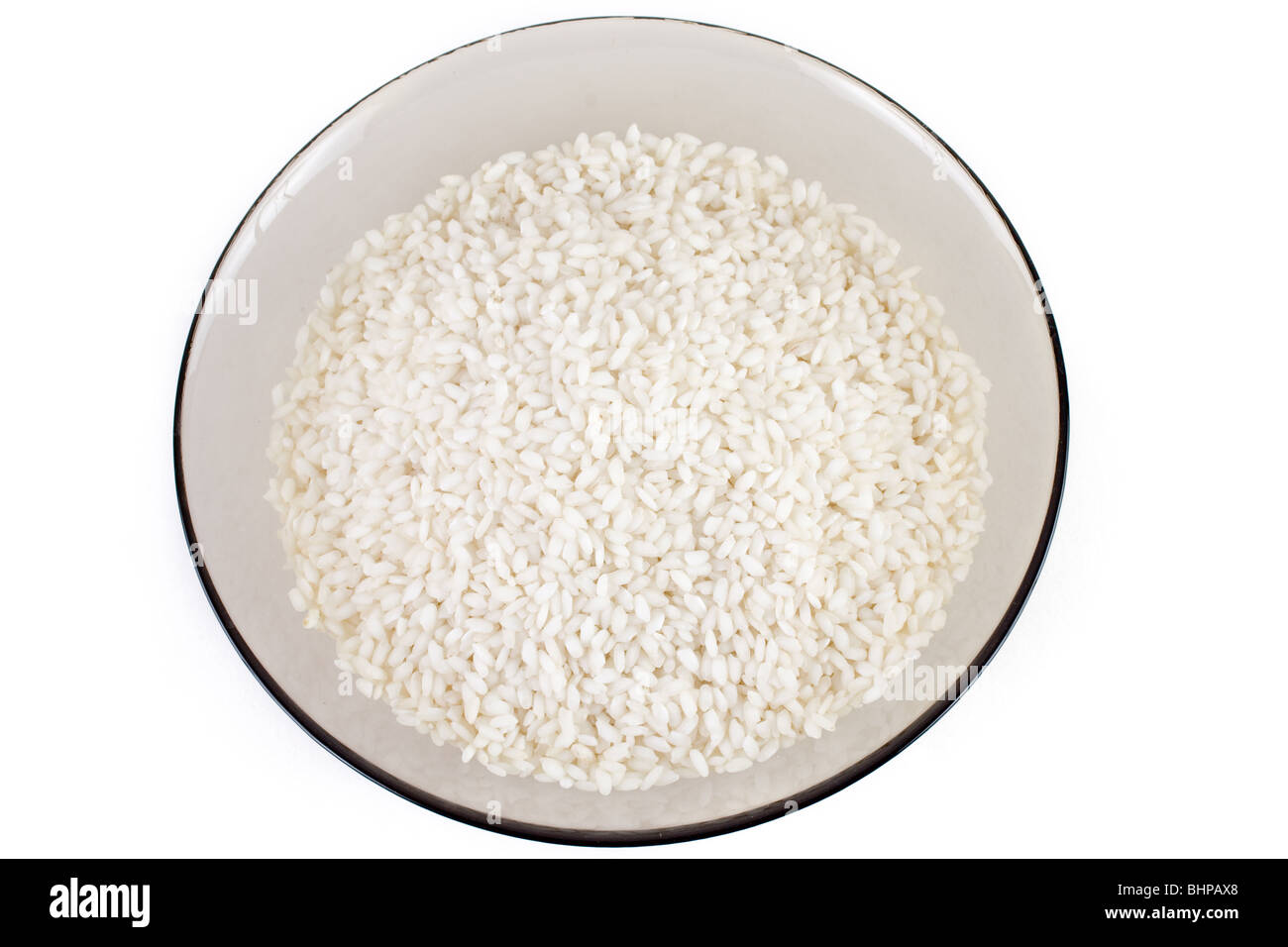 Rice isolated on white background Stock Photo - Alamy