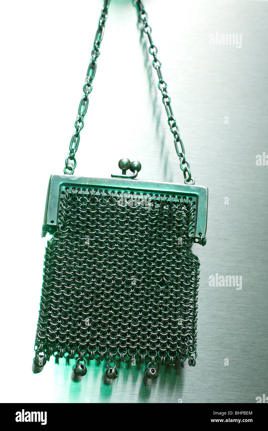 Purse with chain hi-res stock photography and images - Alamy
