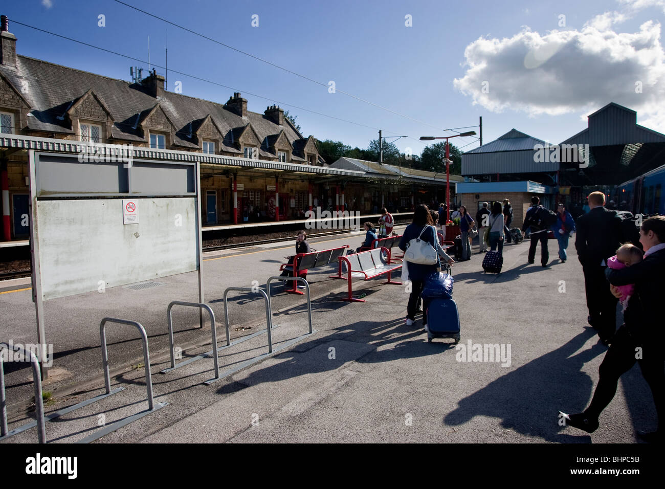 Oxenholme The Lake District Railway Station Stock Photo - Alamy