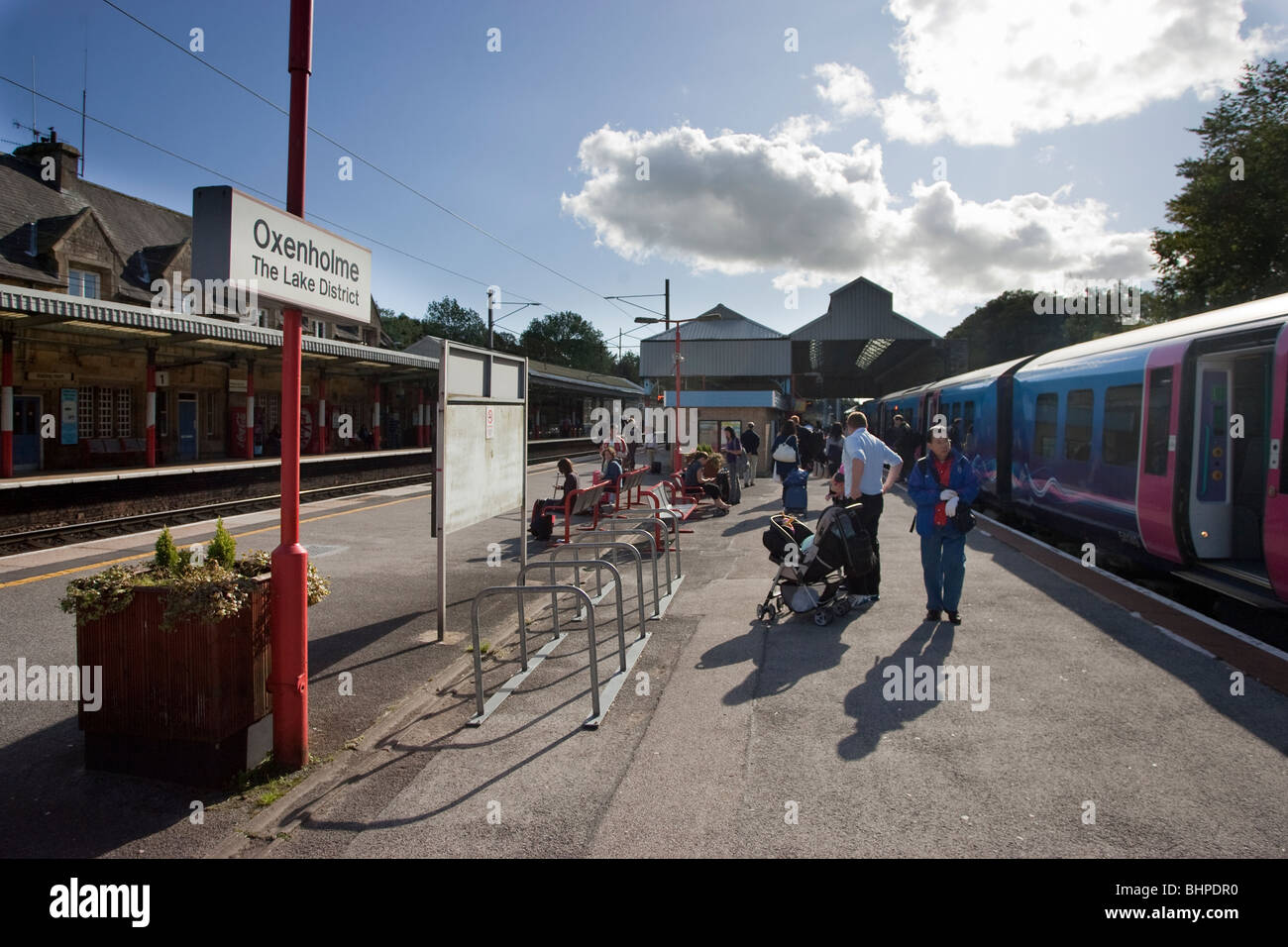 Oxenholme The Lake District Railway Station Stock Photo - Alamy